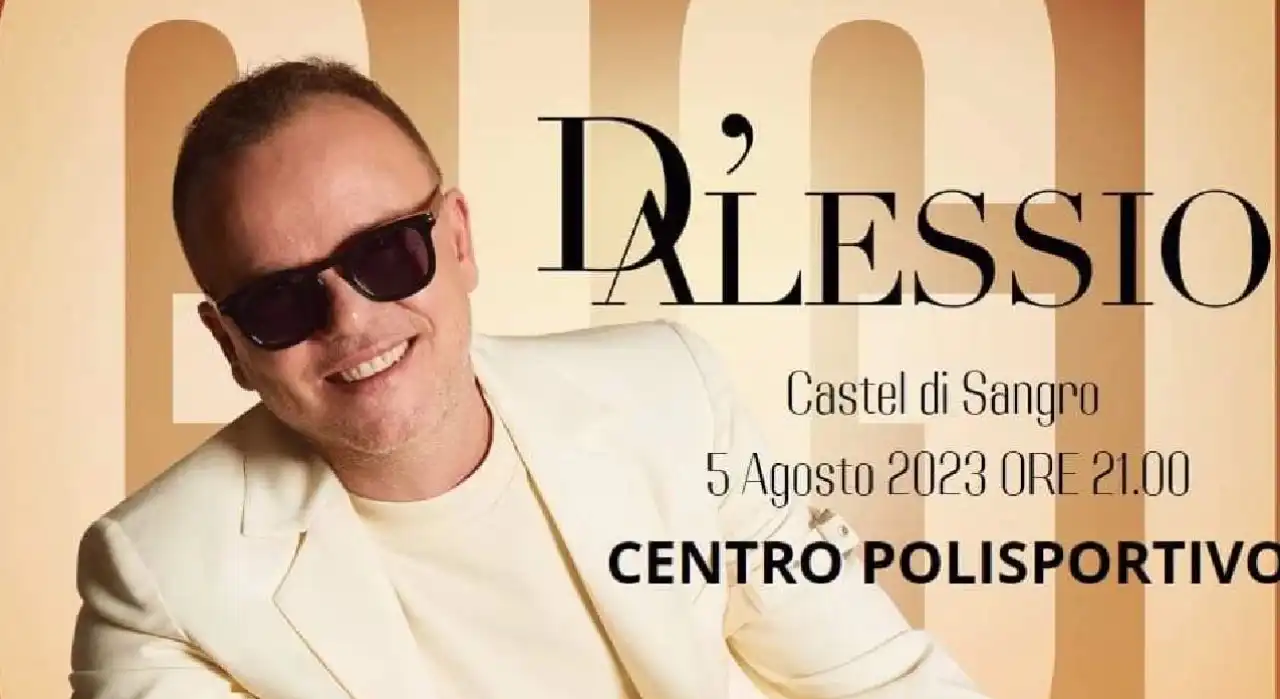 Castel Di Sangro: cambia la location del concerto di Gigi d’Alessio. Lo ...