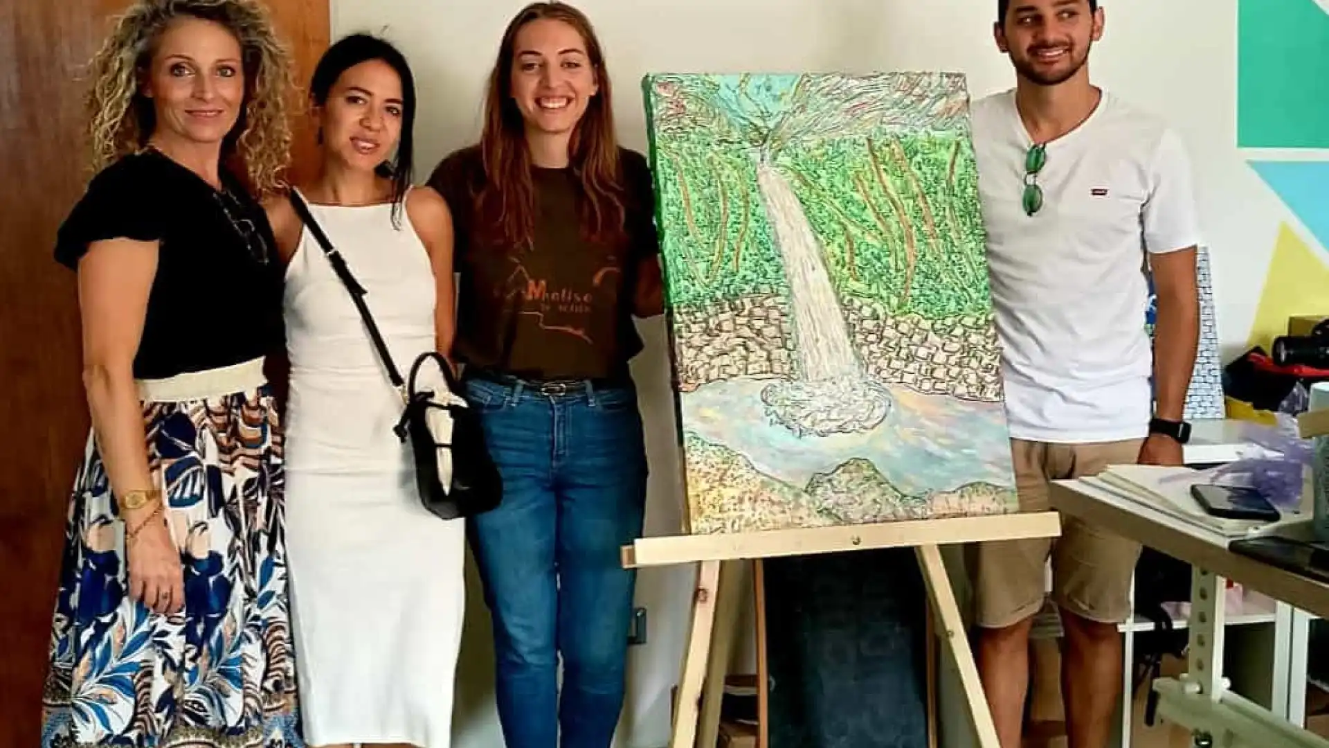 Carpinone: l’artista Serenella Gregorio dona “Magia e Acqua” all ...