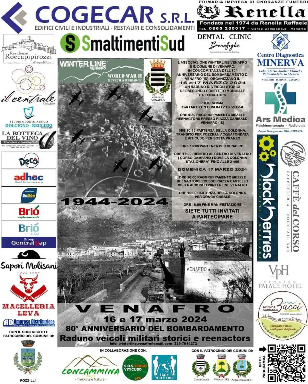 Venafro: week end ricco di evento nel ricordo del bombardamento del 15 ...